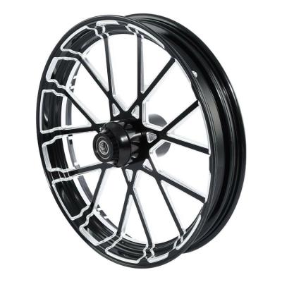 中国 ハーレー・デビッドソン 3.5 * 30 インチ CNC アルミ合金 バイクホイール オーダーメイドデザイン 販売のため