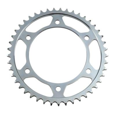 Cina Acciaio personalizzato 530 Sprocket posteriore 43T / 44T / 45T / 46T / 49T in vendita