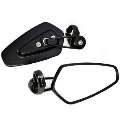 China Motorcycle Glass Size 112*60MM Universal CNC Rearview Mirror for Custom Aluminum Alloy for sale