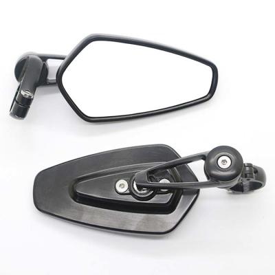 China Motorcycle Glass Size 112*60MM Universal CNC Rearview Mirror for Custom Aluminum Alloy for sale