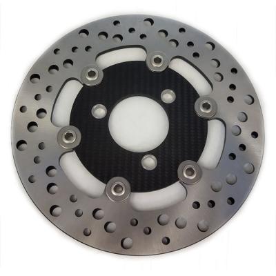 China Natural Color Carbon Fiber Front 220mm Brake Disc for Honda Wave 110 125 Replace/Repair for sale