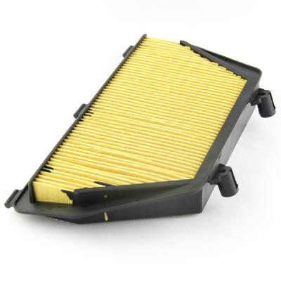 China Gepersonaliseerd Yellow Paper plastic 17210-MFJ-D00 Motorcycle Air Filter voor Honda CBR600RR Te koop