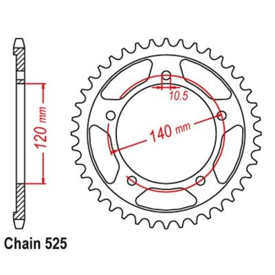 Cina Adatta per per Suzuki DL1000 DL1050 V-Strom Design resistente Custom 520 41T 42T Sprocket in vendita