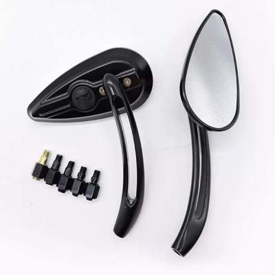 Cina Scooter anti-abbagliamento avanzato Cranio Motociclo Specchio retrovisore Specchio laterale per Harley in vendita
