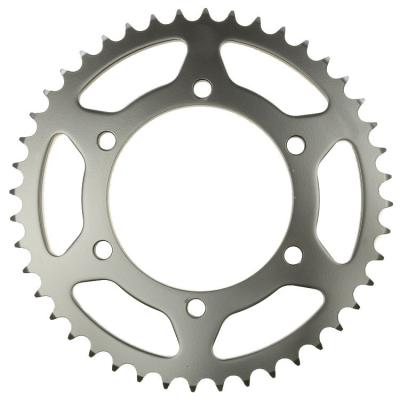 Cina 43T Black Steel Motocross Racing Sprocket 520 per Kawasaki Z300 EX300 Ninja 300 Z250SL in vendita