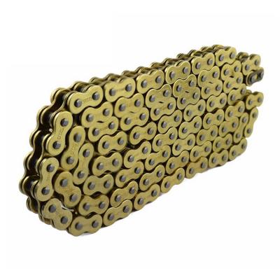 China Op maat gemaakte 520h Golden Motorcycle aandrijflijn met hoge spanningssterkte en 20CrMnTi Te koop