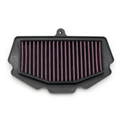 China Filtro de aire de motocicleta duradero para Kawasaki Z400 ER400 Ninja250 Ninja400 EX400 en morado en venta
