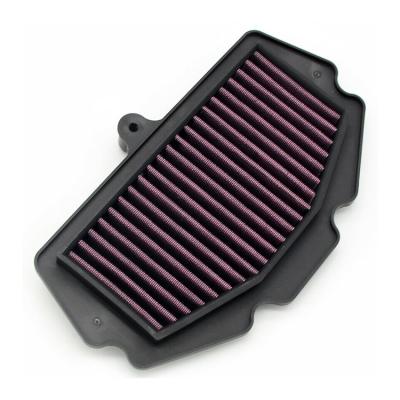Cina Filtro d'aria per moto durabile per Kawasaki Z400 ER400 Ninja250 Ninja400 EX400 in viola in vendita