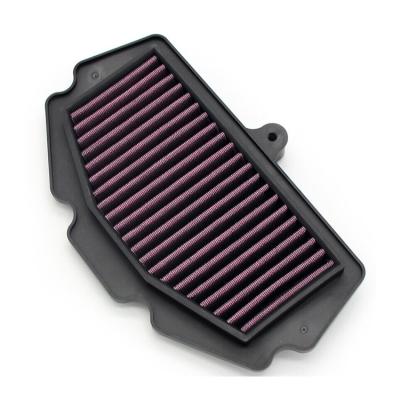 Cina Filtro d'aria per moto durabile per Kawasaki Z400 ER400 Ninja250 Ninja400 EX400 in viola in vendita