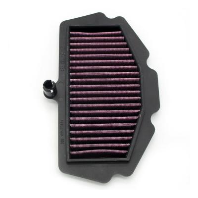 Cina Filtro d'aria per moto durabile per Kawasaki Z400 ER400 Ninja250 Ninja400 EX400 in viola in vendita