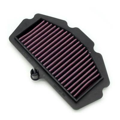 Cina Filtro d'aria per moto durabile per Kawasaki Z400 ER400 Ninja250 Ninja400 EX400 in viola in vendita