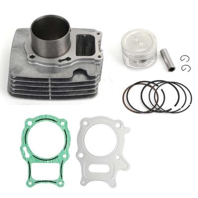 Natural Color Custom 68.5mm ATV trx250 Cylinder Kit Piston Ring Gasket Set for Honda TRX 250