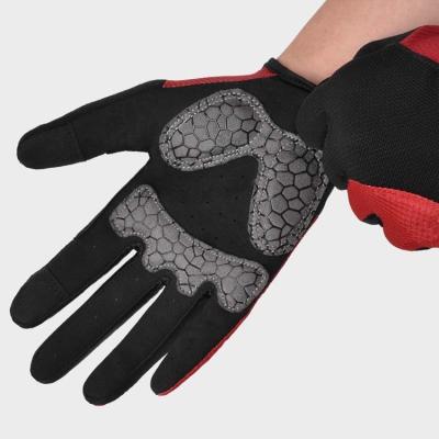 Cina Logo personalizzato Guantoni Racequip Miglior Pulsante Full Finger Touch Screen per Motociclette in vendita