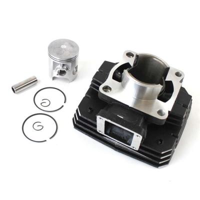 China 56mm Motorcycle RXZ135 Cylinder Block Head Kit Geschikt voor Yamaha RXZ135 Natuurlijke kleur Te koop