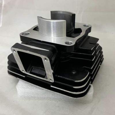 Cina 56mm Motociclo RXZ135 Kit di testa a blocco di cilindro adatto per Yamaha RXZ135 colore naturale in vendita