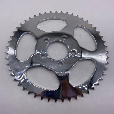 Cina Corsetto posteriore cromato 51T 530 per moto Harley-Davidson XLH883 XLH1200 Sportster in vendita