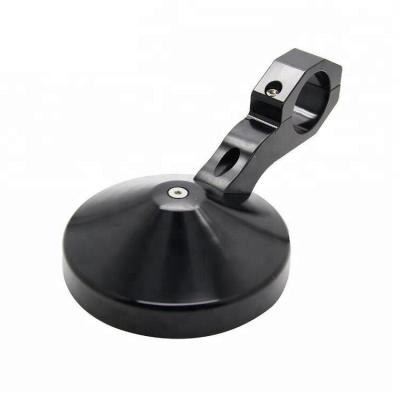 China Custom CNC Aluminum Round Universal Side ATV UTV Rear View Mirror with Convex Mirror for sale