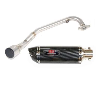China Tubo de escape de acero inoxidable modificado personalizado para Honda PCX 125 150 en venta