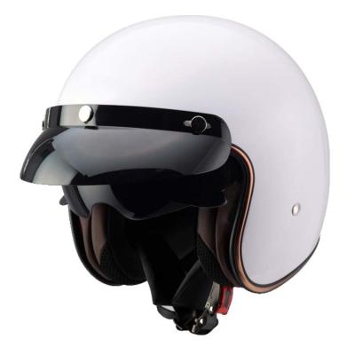 Cina Logo personalizzato accettato DOT approvato ABS Motociclo Half Face Casco con stile aperto in vendita