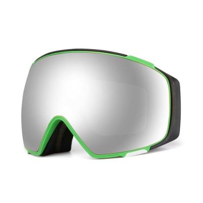 China Customized Color Ski Goggles for Magnetic Anti-fog UV400 Protection and Craftsmanship for sale