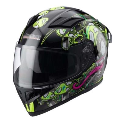中国 高密度EPSライナーとDOT認証のカスタマイズされたフルフェイスバイクヘルメット 販売のため