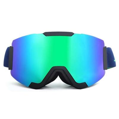 Custom Fashion Magnet Anti Fog Skibril voor privé-label en volwassen skiërs