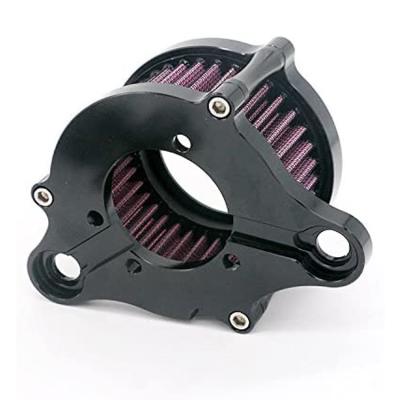Κίνα Καφέ Μαύρο 109 * 65mm CNC Αλουμίνιο Κιτ καθαρισμού αερίου φίλτρων μοτοσυκλέτας για Harley Sportster XL883 XL1200 προς πώληση