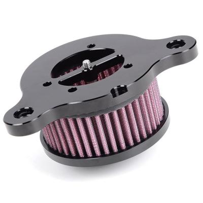 China CNC aluminium motorfietsluchtfilter voor Harley Sportster 883 1200 Te koop
