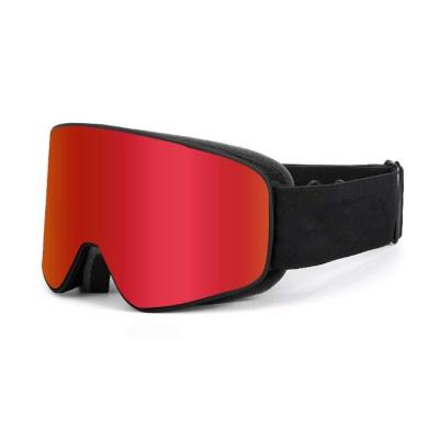 China Double Layer Foam Anti-fog UV Protective Lens Adult Snow Ski Goggles for High Demand for sale