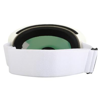 China Polycarbonate Adult Ski Goggles with Customizable Frameless Design and Cylindrical Lens for sale