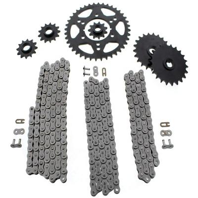 Cina 520 ATV Set di catena e di sprocket adatto a Polaris 400 4 x 4 W9140 colore personalizzato dorato in vendita