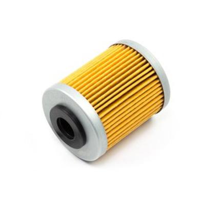 Cina Filtro d'olio per motociclisti HF157 giallo/rosso personalizzato per KTM 250EXC 400EXC 400SX 520SX personalizzato in vendita