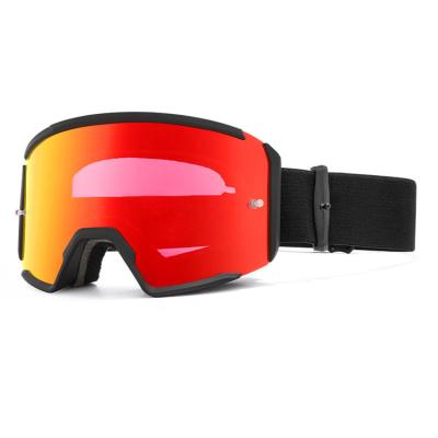 China Customized Color 2023 Model UV 400 Polarized Lens Motocross Goggles for Enduro Racing for sale