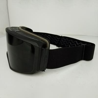 China Adult Cylindrical Lens Type Custom Anti-fog Anti UV Ski Goggle with Detachable Strap for sale