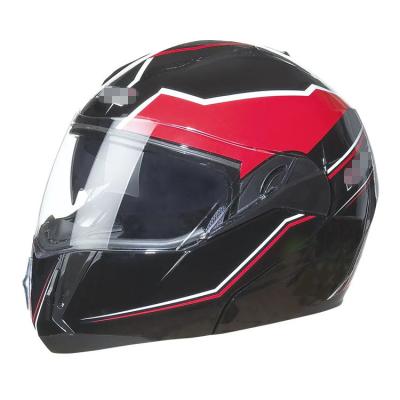 Cina Casco per motocicletta a faccia piena a ripiego personalizzato DOT approvato per la sostituzione/riparazione in vendita