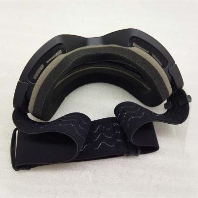 China Custom Motocross Goggles with Adjustable Anti Slip Elastic Strap and Foam Options for sale
