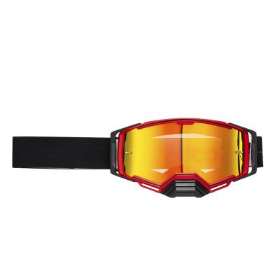 China Gepersonaliseerde kleur Anti-Slip Elastische riem Motorfiets Racing Dirtbike Goggles Brillen Te koop
