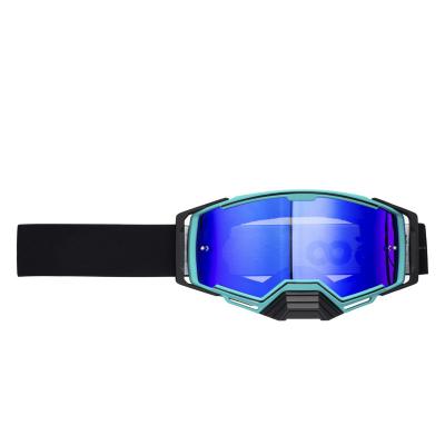 China Gepersonaliseerde kleur Anti-Slip Elastische riem Motorfiets Racing Dirtbike Goggles Brillen Te koop