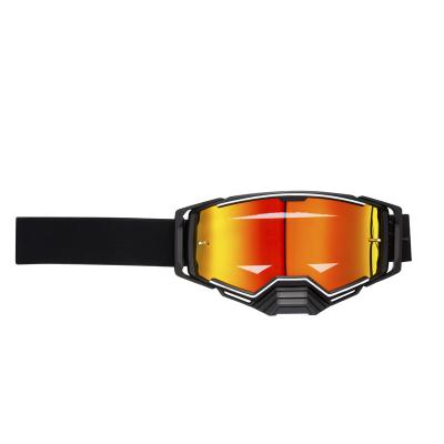 China Gepersonaliseerde kleur Anti-Slip Elastische riem Motorfiets Racing Dirtbike Goggles Brillen Te koop