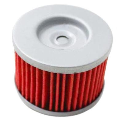 Cina Filtro d'olio per ATV HF113 rosso/giallo personalizzato per Honda TRX250 TRX300 TRX350 TRX400 in vendita