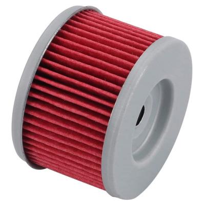 Cina Filtro d'olio per ATV HF113 rosso/giallo personalizzato per Honda TRX250 TRX300 TRX350 TRX400 in vendita