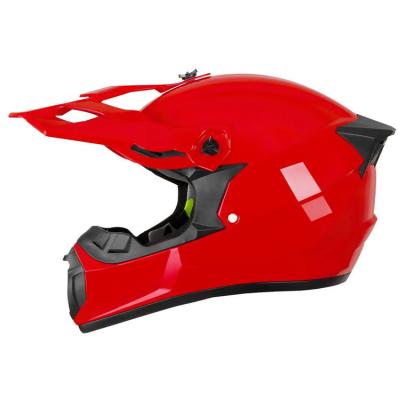 Cina Casco da motocross off road di colore rosso/nero/bianco per la protezione della testa in vendita