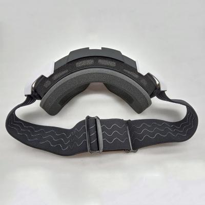 Cina Nero Bianco/Nero Cornice Colore Occhiali da Motocross MX con Nose Guard e Lenti Anti-Fog in vendita