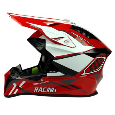 Cina Casco off-road su misura Documento di omologazione DOT Casco motocross ad alta densità EPS in vendita