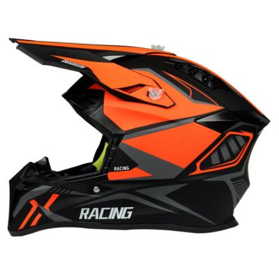 Cina Casco off-road su misura Documento di omologazione DOT Casco motocross ad alta densità EPS in vendita