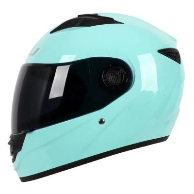 中国 DOT ECE 承認 全顔型オートバイヘルメット カスタム 双面視鏡 頭の安全保護 販売のため
