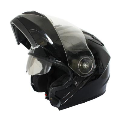 China Casco de visão dupla para motocicletas de tamanho XL DOT ECE homologado e personalizável à venda