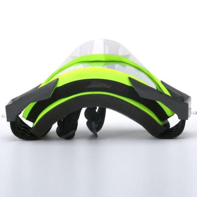China Custom Logo Windproof Motorcycle Racing Goggles with Anti Scratch and Impact Resistance for sale