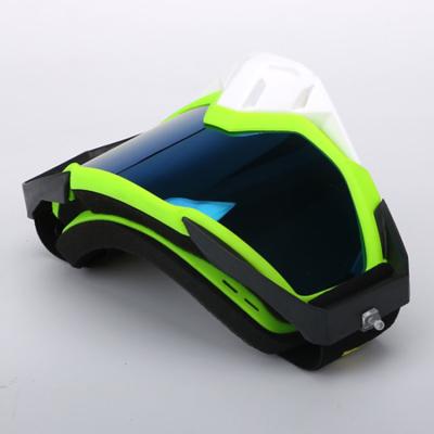 China Custom Logo Windproof Motorcycle Racing Goggles with Anti Scratch and Impact Resistance for sale