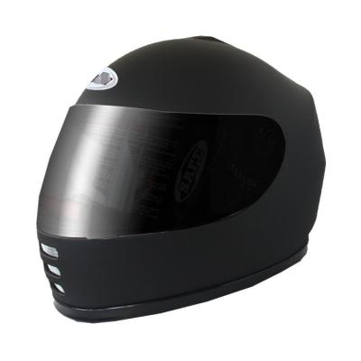 China ABS Material Black Child Full Face Motorcycle Helmet Head Safety Protection and Custom for sale